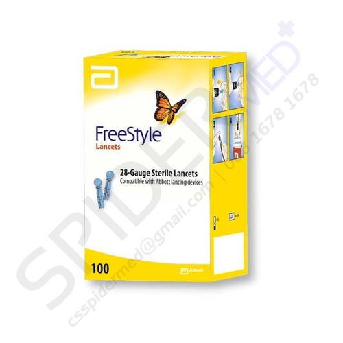 Promo Abbott Freestyle Optium Lancet 28G Isi 100 Pcs / Refil Jarum ...