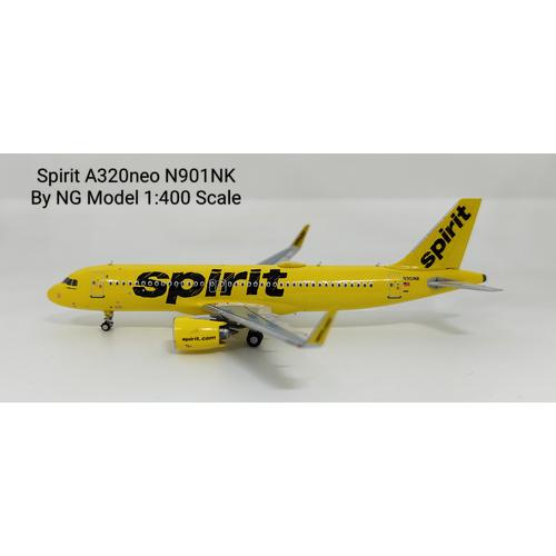 Jual Spirit A320neo N901NK By NG Model 1:400 Scale - Jakarta Selatan ...