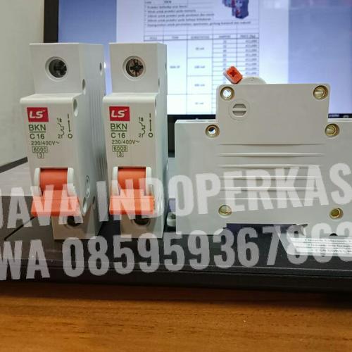 Jual MCB 1 pole kabel 6ka Ls BKN amper 16a 40a 50a 63a - Putih - Jakarta Barat - JAVA ...