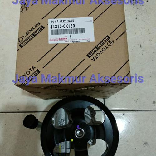 Jual Pompa Power Steering Pump Assy Vane Toyota Innova Reborn 44310 ...