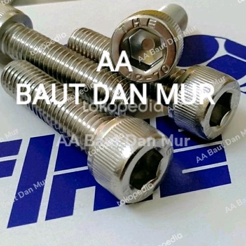 Jual Baut L stainless M5 x 35 SUS 304 Socket Cap Screw FT THE / Baut L4 ...