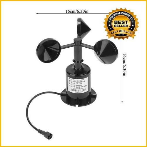 Jual Sensor Kecepatan Angin Wind Speed Sensor Anemometer Sensor Rs485 ...