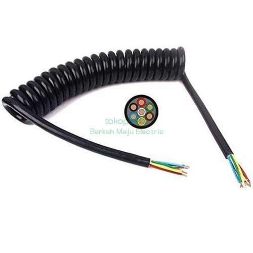 Jual Kabel Spiral / Spiral Cable/ Suzi coil Heavy Duty 7 core trailer ...