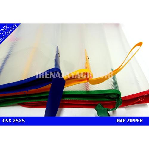 Jual MAP RESLETING / BAG FILE UKURAN F4 / MAP JARING/ MAP ZIPPER KANTOR ...