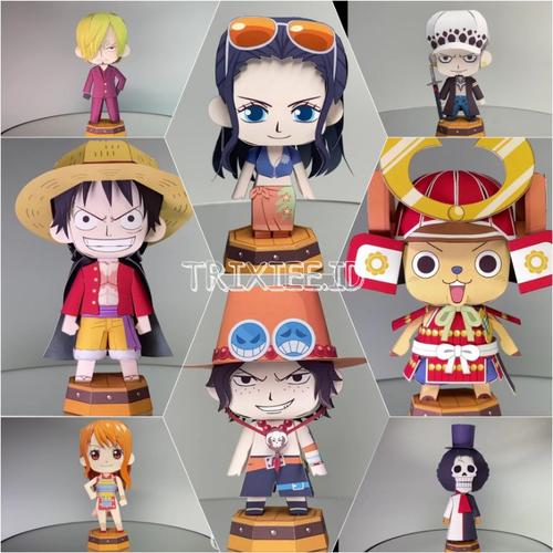 Jual 🛑DIY/Papercraft anime/ Onepiece wano/ action figure/model jcube ...