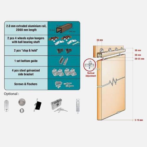 Jual Rel sliding set KEND P85-2M original - Jakarta Barat - @Hardware ...