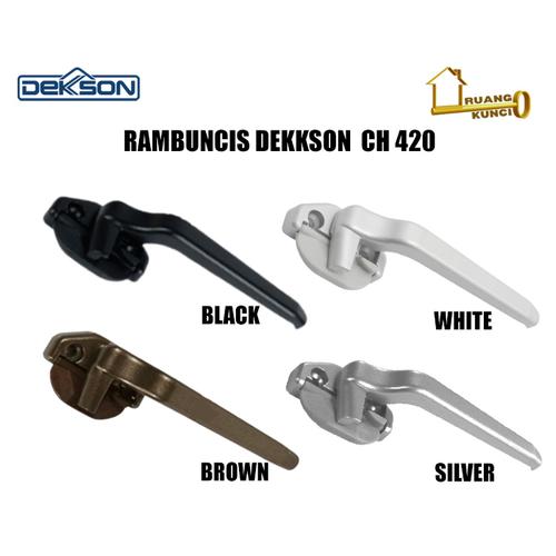 Jual Kunci Jendela Aluminium Rambuncis Dekson CH 420 Sirip Handle ...