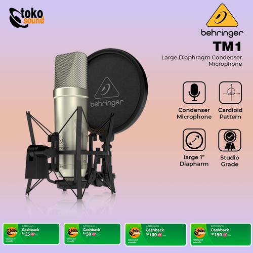 Jual Behringer TM1 - Complete Microphone Recording Package - Jakarta ...