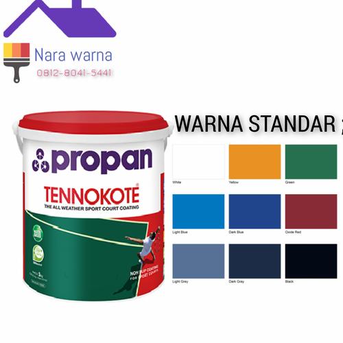 Jual PROPAN TENNOKOTE Cat Lapangan Cat Lantai Beton 5kg Green / Hijau ...