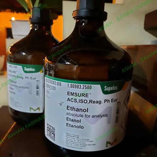 Jual Ethanol - Etanol - Merck Repack 500 ml - Pro Analysis - Kota ...