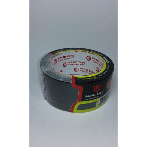 Jual Isolasi Plakban Lakban Kain Cloth Tape Hitam Nachi 2" 46mm x 12 ...