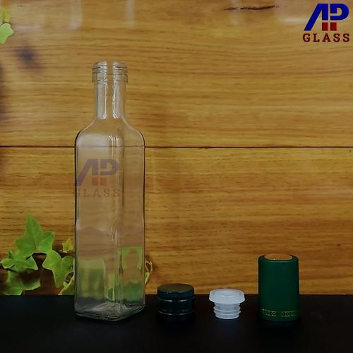 Jual BOTOL MARJAN 250 ML KOTAK / KACA 250ML / MADU 250 ML / OLIVE OIL ...