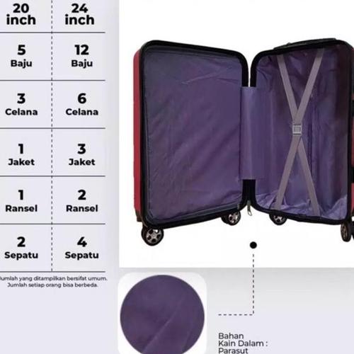 Jual KOPER POLO VIENNA 20 INCH V 001.FREE PACKING BUBBLE WRAP KOPER ABS ...