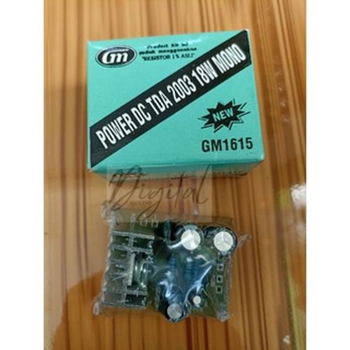 Jual Kit power amplifier DC 12V TDA 2003 mono GM 1615 - Kab. Magetan ...