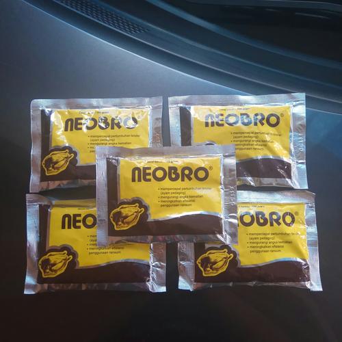 Jual Neo bro neobro vitamin ayam obat nafsu makan ayam kemasan 100gr ...