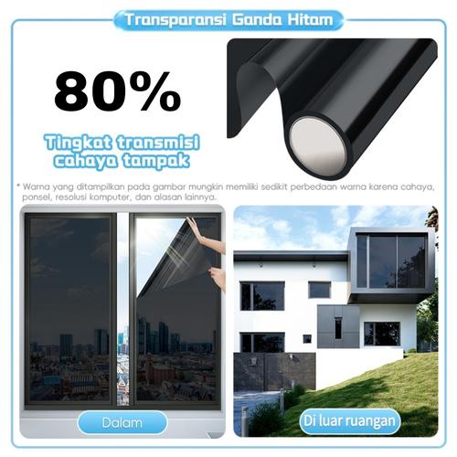Promo Sticker Kaca Film Jendela Rumah Tidak Tembus Pandang Stiker One ...