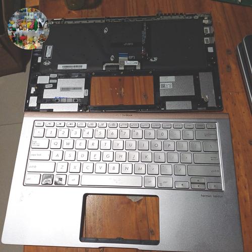 Jual Palmrest Keyboard Laptop ASUS Zenbook UX433 UX433F U4300F GOLD ...