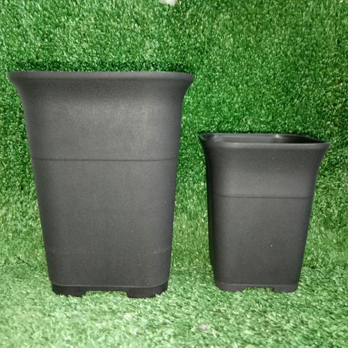 Jual POT TANAMAN | POT 12 cm | POT PLASTIK | POT NKT | POT KOTAK HITAM ...