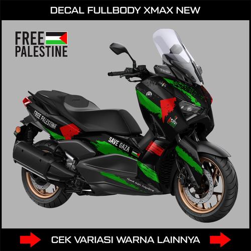 Jual STIKER DECAL FULL BODY YAMAHA XMAX NEW CONNECTED EDISI FREE ...