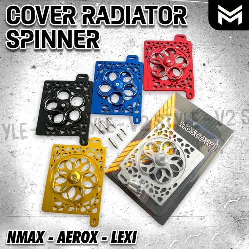 Jual COVER RADIATOR + KIPAS SPINNER CNC MOSCOW NMAX NEW OLD LEXI ALL ...