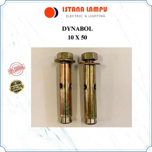 Jual Dynabolt 10 X 50 / Baut Beton ( 1 Pack isi 2) - Kota Semarang ...