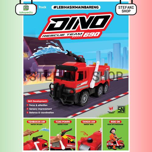 Jual Mainan anak Mobil pemadam kebakaran SHP 690 Rescue Team Ride on ...