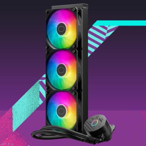 Promo Cooler Master Masterliquid 360L Core Argb Black 360Mm Liquid Aio ...