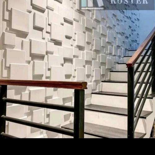 Jual wallpanel 3D dingding/ wallpanel pvc/ interior dekorasi wallpaper ...