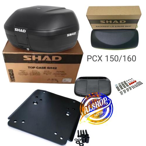 Jual PAKETAN BOX SHAD SH42 DAN BREKET BOX HONDA PCX BOX SHAD SH42 LITER ...