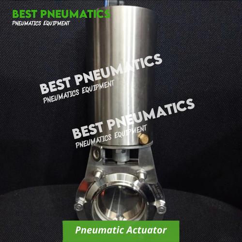 Jual Pneumatic Actuator Butterfly SPV Valve Sanitary SS304L - 1 ½inch ...