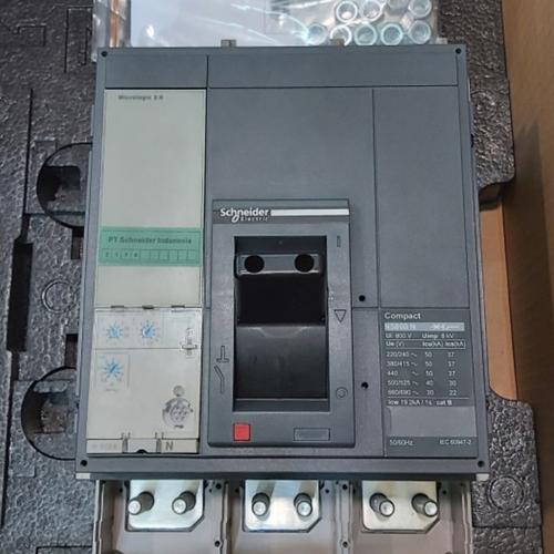 Jual MCCB NS1600N 640-1600A 3P 50KA 33382 Manually Operated SCHNEIDER ...