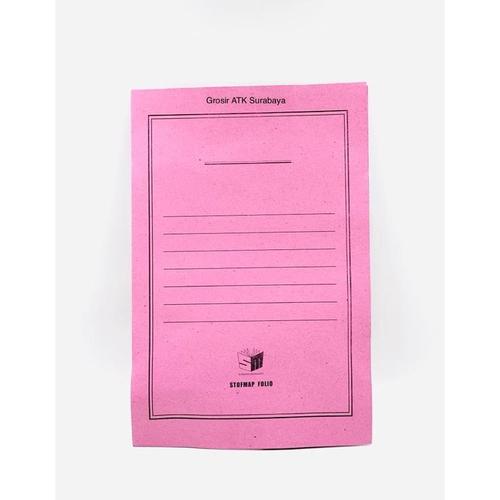 Jual ( DAPAT 50 LEMBAR ) STOPMAP KERTAS / Stop Map Kertas Folio F4 ...