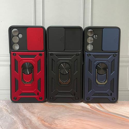 Jual Case Armor Transformer Slide+Ring Samsung A05 A05s - A05, Hitam ...