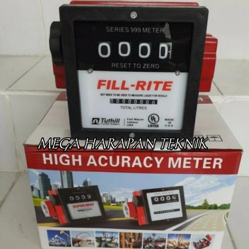 Jual Flowmeter Fill Rite 1,5" 4 digit Flow meter minyak /solar seri ...