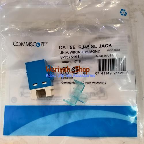 Jual AMP COMMSCOPE modular jack RJ45 cat.5e - Jakarta Pusat - Jaya ...