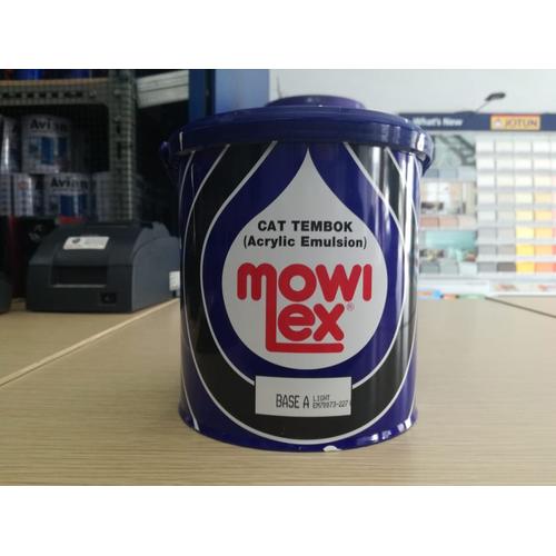 Jual CAT TEMBOK MOWILEX EMULSION BASE A 2.5 LTR LIMBO GREY PC-027 ...