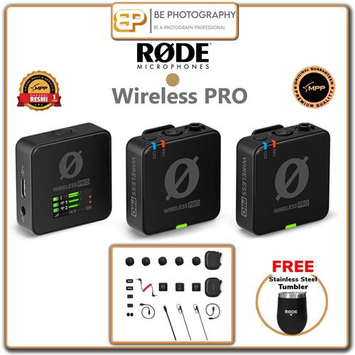 Jual RODE Wireless PRO 2-Person Clip-On Wireless Microphone System ...
