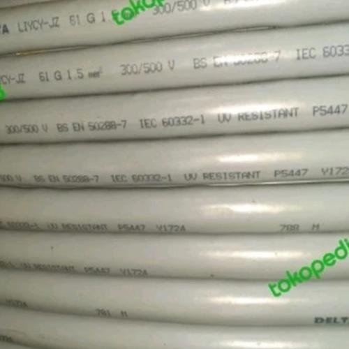 Jual Kabel Screen LiYCY-JZ 61x1.5 LIYCY 61x1,5 isi Hitam Pakai Nomor ...