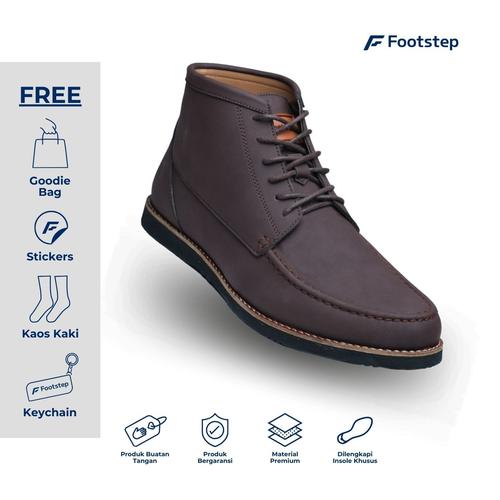 Promo Footstep Footwear - Mendoza Brown - Brown, 42 - Kota Bandung ...