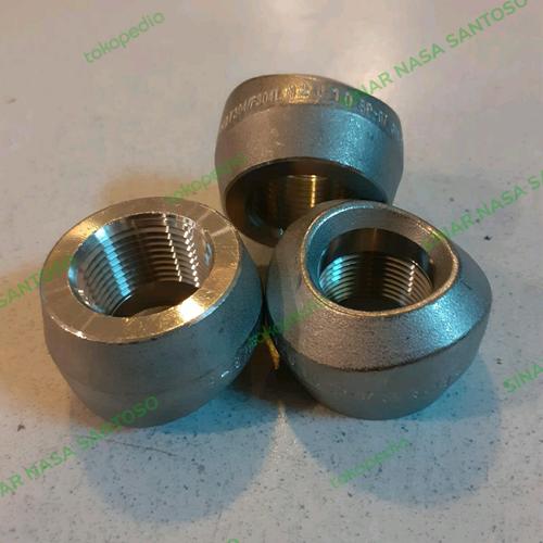 Jual Threadolet Stainless SS304 Class 3000 Drat 1/2" inch - Jakarta ...