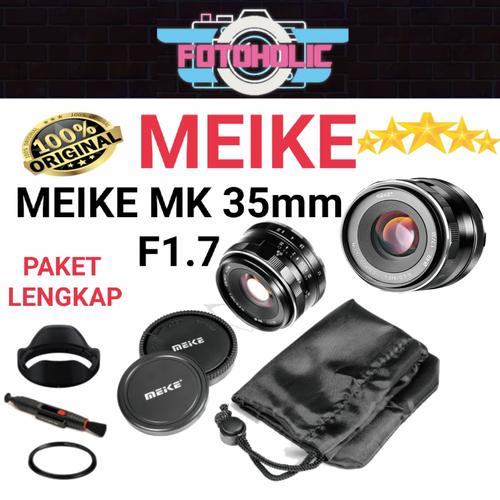 Jual LENSA MEIKE MK 35MM F1.7 / MEIKE MK 35MM/MEIKE 35MM F1.7 - LENSA ...
