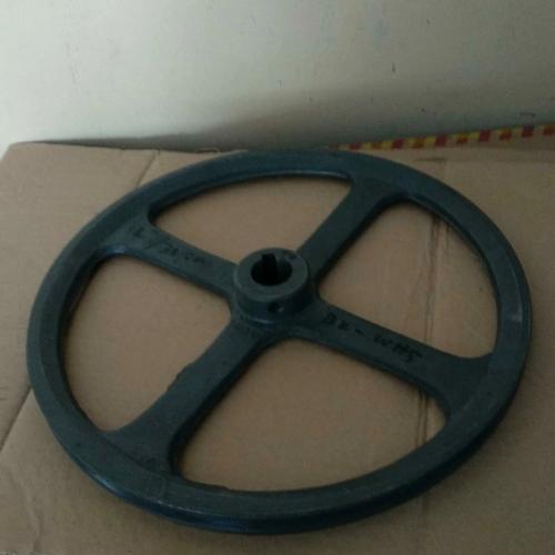 Jual Pulley pully B1 - 12 inch as 20 22 24 25 30 32 35 mm puli besi cor ...