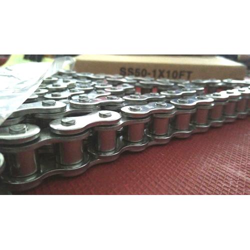 Jual Roller Chain RS 50 SS Stainless Steel RS50-1 Rantai Transmisi RS ...