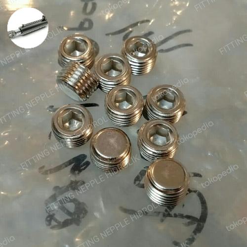Jual PLUG 1/4" NPT / PLUG L TANAM 1/4 INCH NPT / PLUG L TANAM 1/4" NPT ...