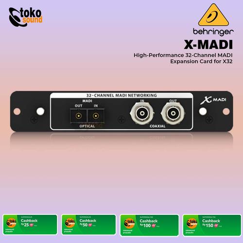 Jual Behringer X-MADI X MADI - Expansion Card Digital Mixer - Jakarta ...