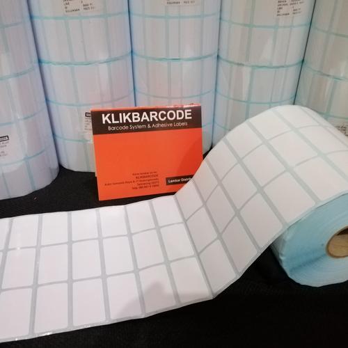 Jual KERTAS STICKER LABEL BARCODE SEMICOATED 33 X 19 3 BARIS - TERBAIK ...