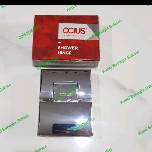 Jual ENGSEL SHOWER HINGES OCIUS OSH-213 KACA-KACA 180° SHOWER HINGE ...