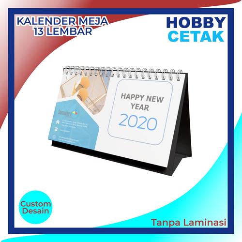 Jual Cetak Kalender Meja Custom (cover + isi kalender 13 lembar ...