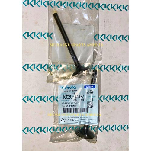 Promo VALVE EXHAUST/KLEP API V3800 KUBOTA (1C020-13123) GENUINE ...