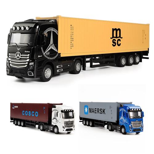 Jual Diecast Container Mercedes Benz Miniatur Truk Traktor Benz Actros ...